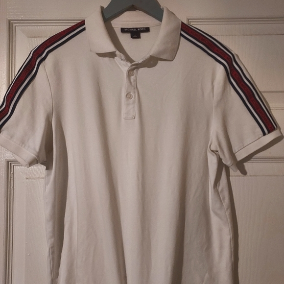 michael kors mens | Shirts | Mk Mens Logo Tape Polo | Poshmark